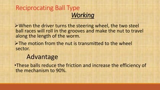 Steering gearbox | PPTX