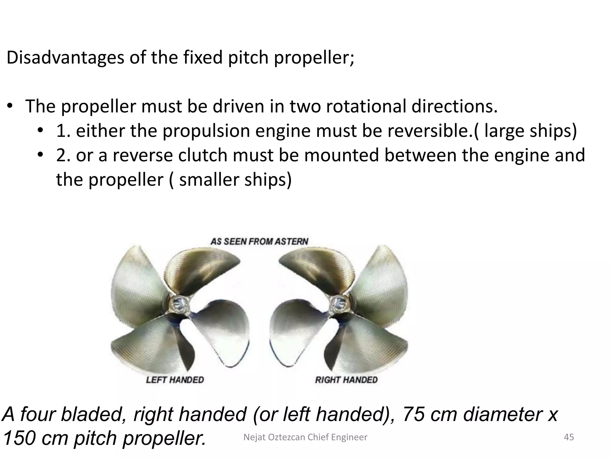 Steering gears and rudders -propellers | PPTX