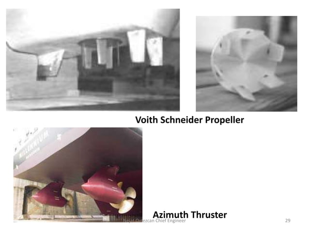 Steering gears and rudders -propellers | PPTX