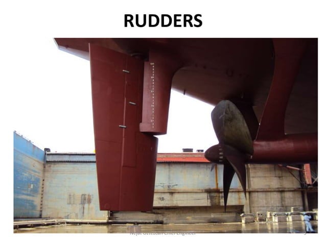Steering gears and rudders -propellers | PPTX