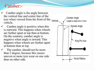 Steering geometry 8 | PPTX