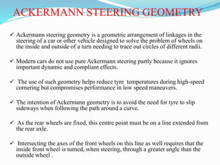 Steering geometry 8 | PPTX