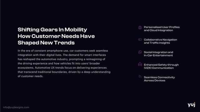Steering into the future – UX trends reshaping the automotive sector ...