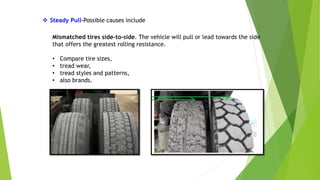 Presentation on Steering pull on vehicle by Yogesh prasad | PPTX
