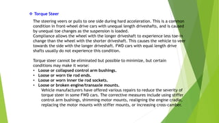 Presentation on Steering pull on vehicle by Yogesh prasad | PPTX