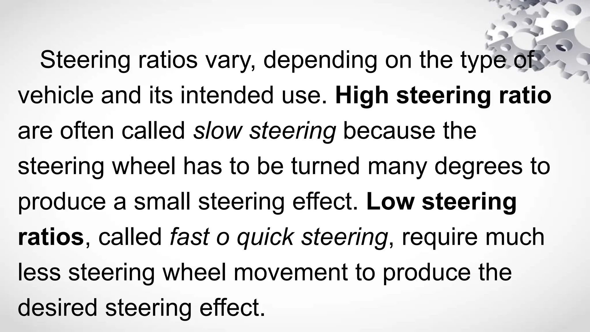 Automotive - How to know Steering Ratio.pptx