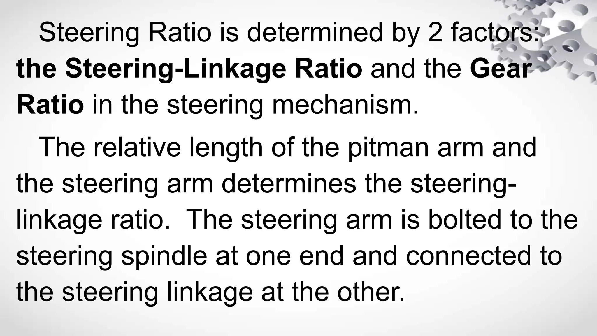 Automotive - How to know Steering Ratio.pptx