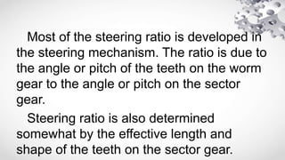 Automotive - How to know Steering Ratio.pptx