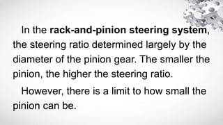 Automotive - How to know Steering Ratio.pptx