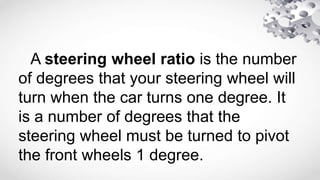 Automotive - How to know Steering Ratio.pptx