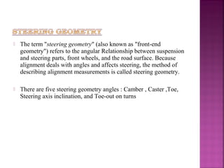 Steering system | PPT