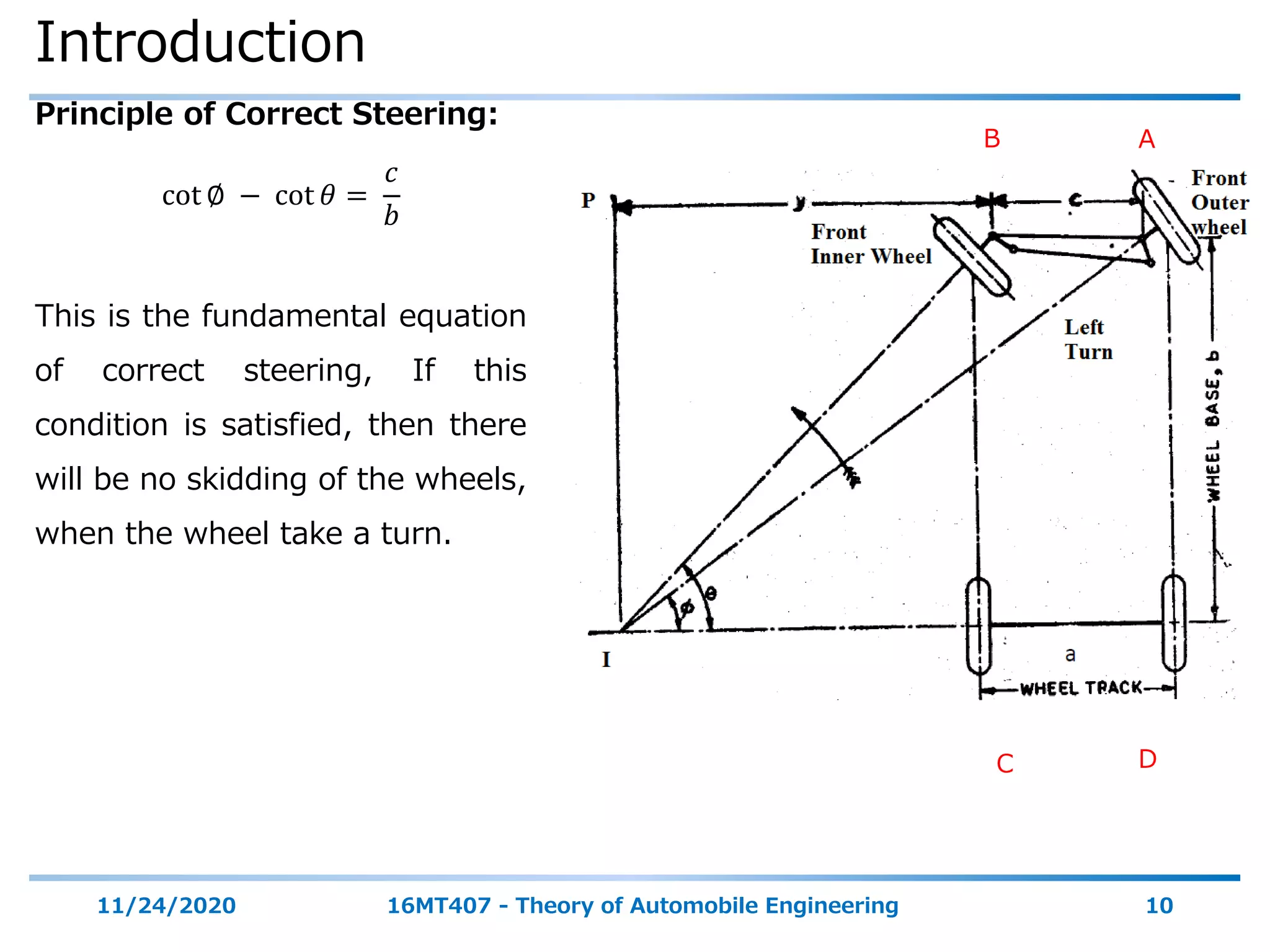 Automobile Steering system | PPTX