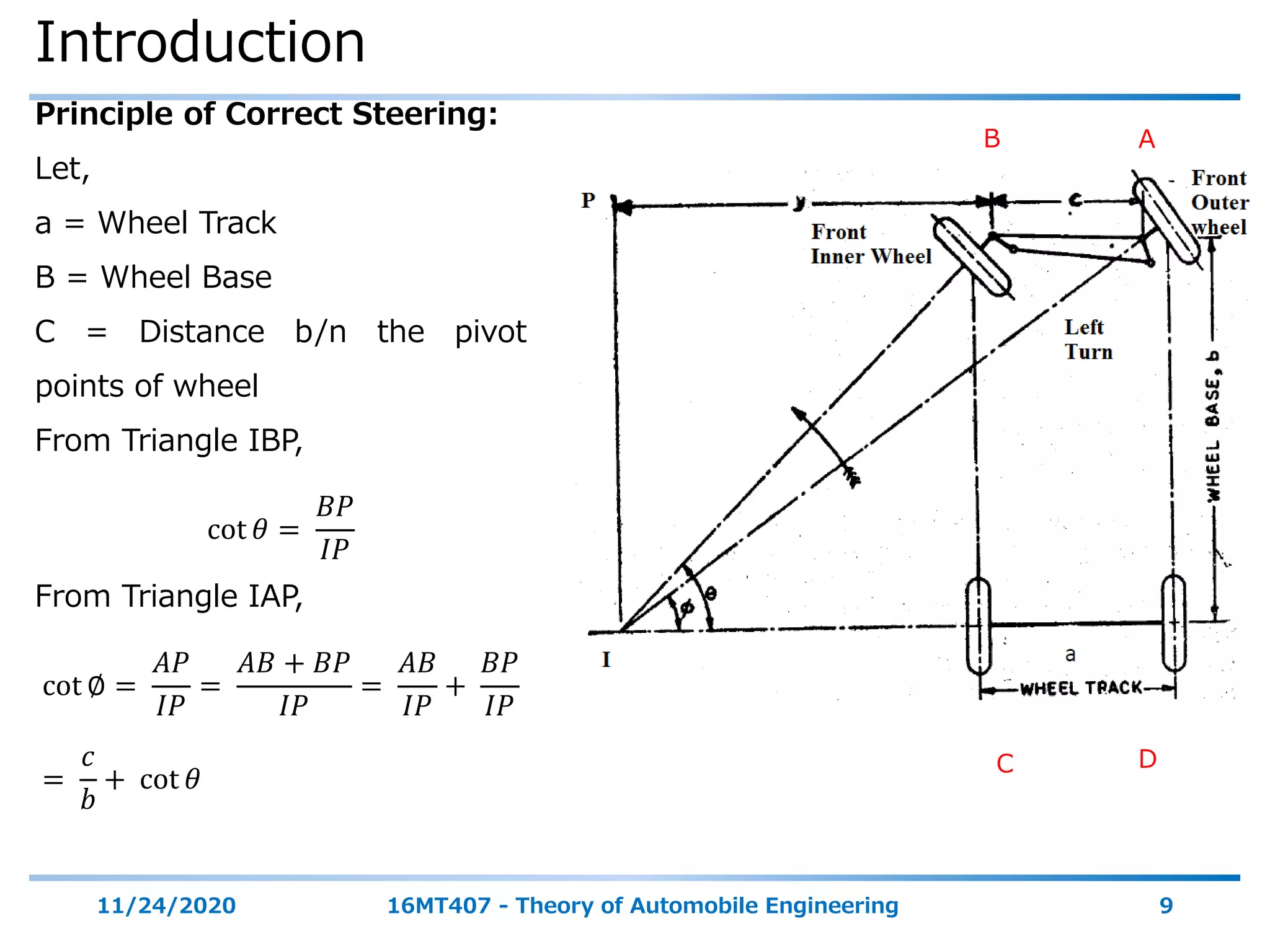 Automobile Steering system | PPTX