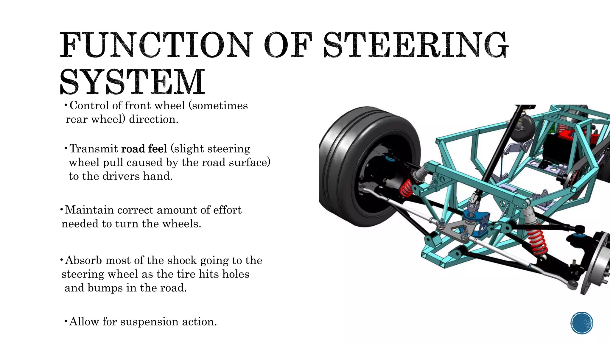 STEERING SYSTEM.pptx | Free Download