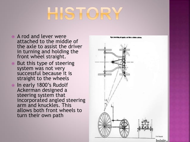 Steering system in automobile | PPTX | Auto Technology | Automotive