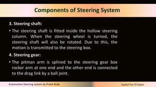 STEERING SYSTEM PART 1.pptx