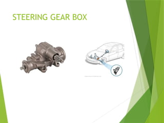 Steering system for automotive servicing | PPTX