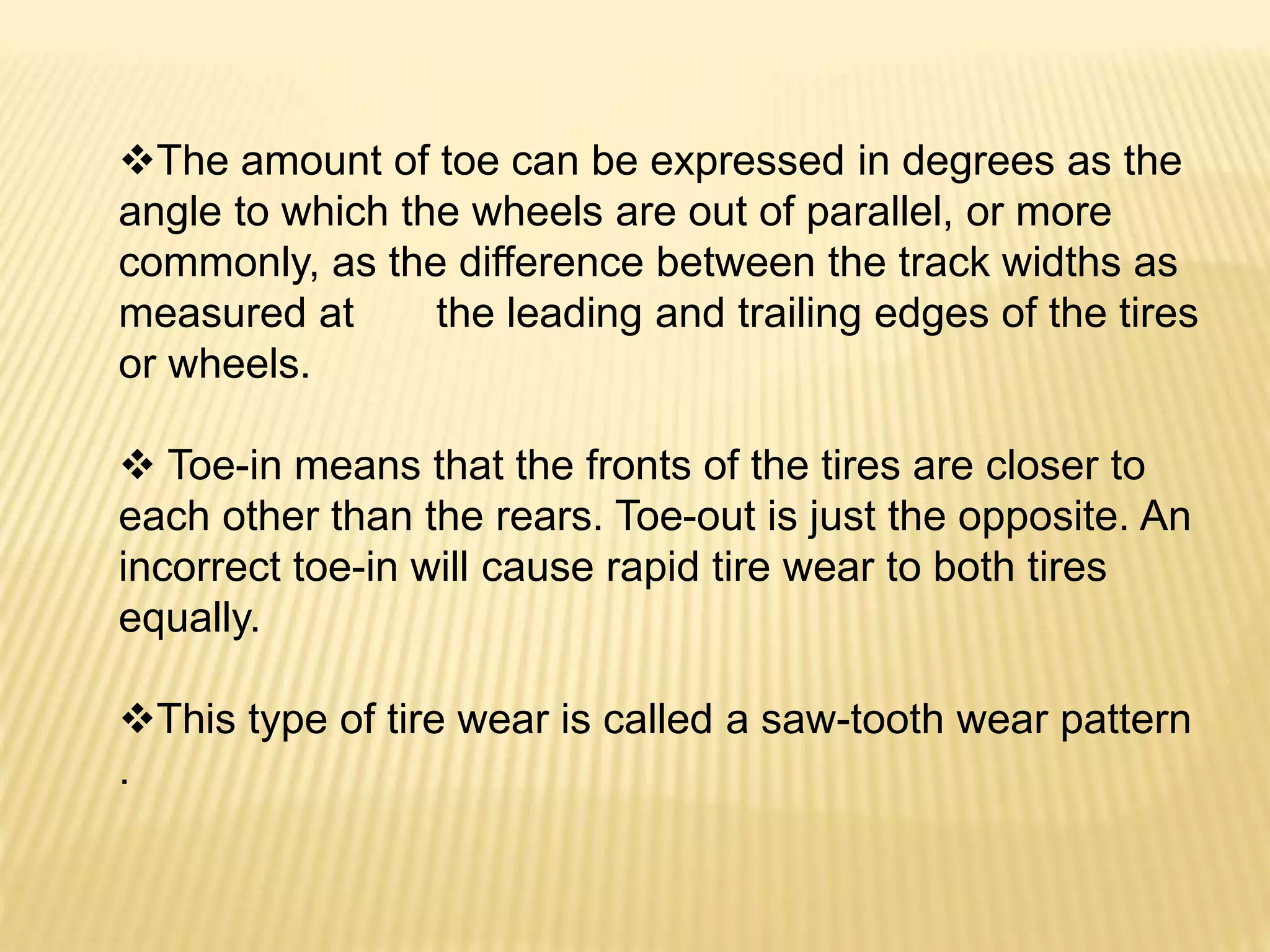 Steering wheel alignment . | PPTX