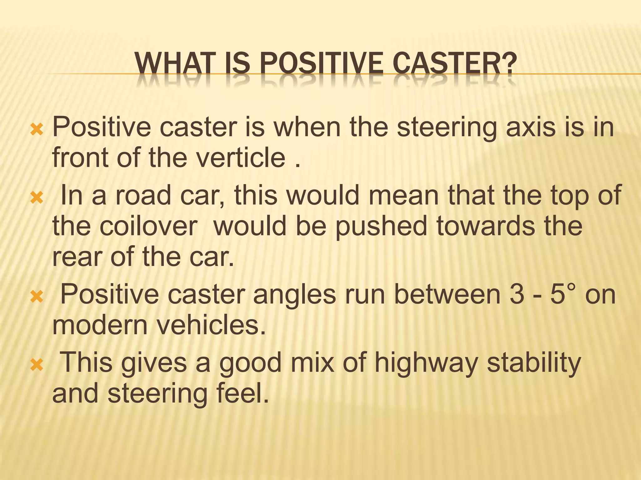 Steering wheel alignment . | PPTX