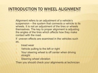 Steering wheel alignment . | PPTX