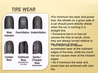 Steering wheel alignment . | PPTX