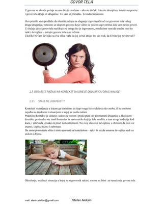 Stefan Aleksin: Govor tela | PDF