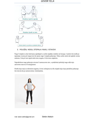 Stefan Aleksin: Govor tela | PDF