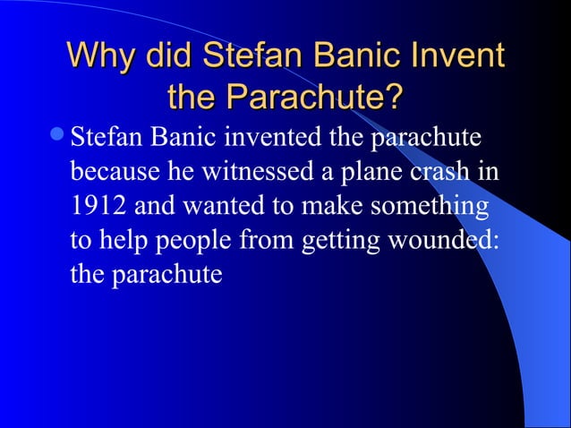 Stefan Banic | PPT