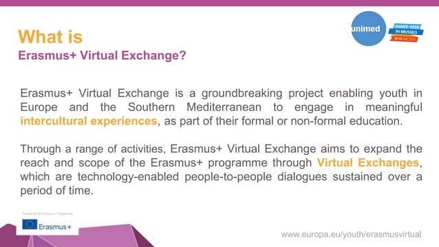 Erasmus+ Virtual Exchange and Open online courses | PPT