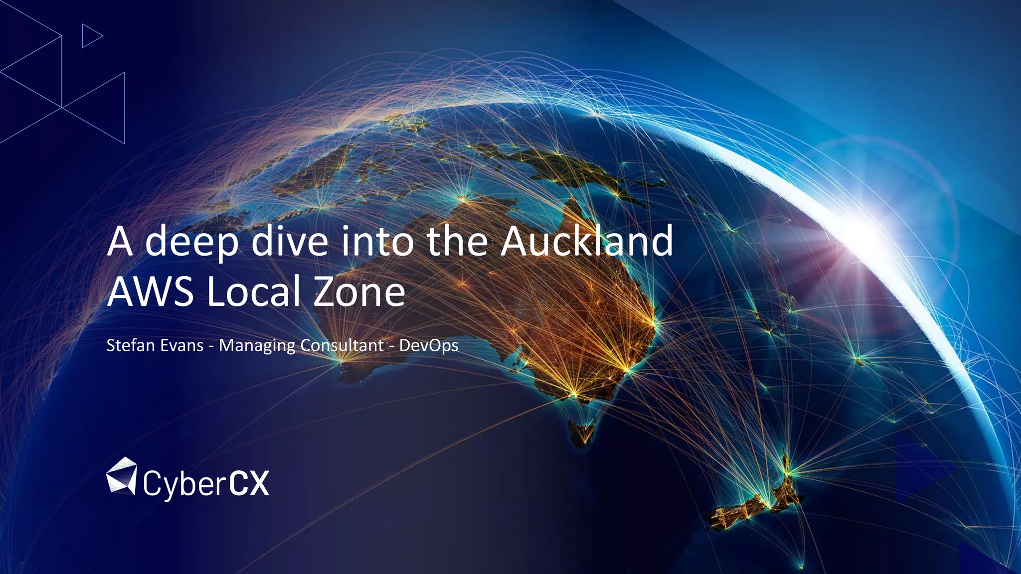 Stefan Evans AWS Auckland Local Zone.pptx | Cloud Computing | Internet