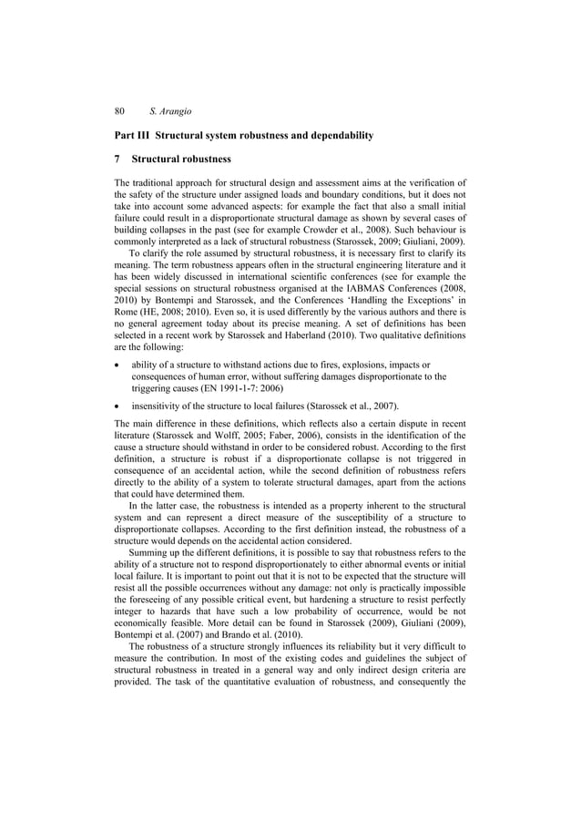 Reliability Based Approach For Structural Design And Assessment