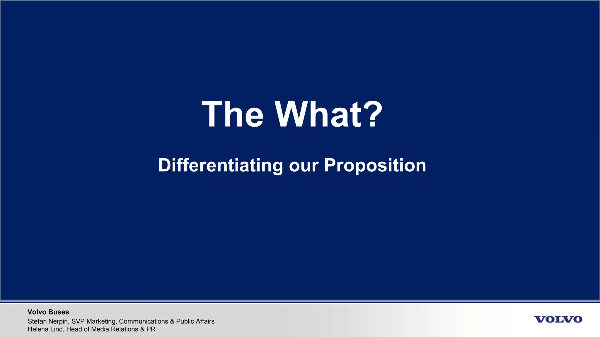 Stefan Nerpin and Helena Lind - How communication pioneers the ...