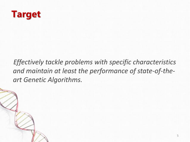 A Modular Genetic Algorithm Specialized For Linear Constraints Ppt