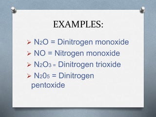 rules in naming organic compound | PPTX