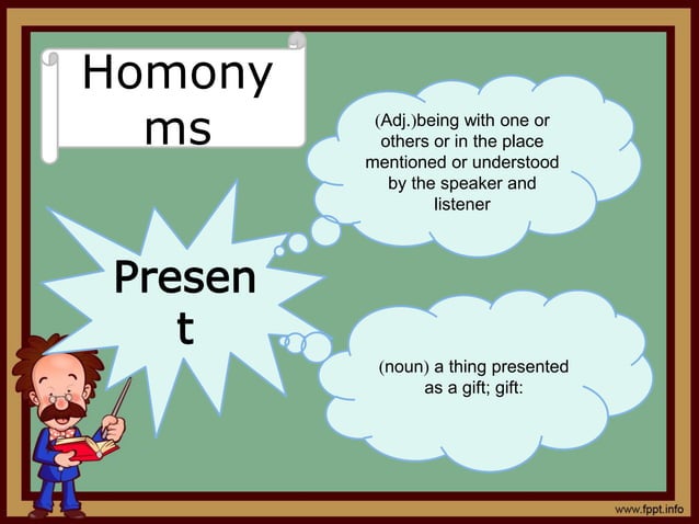 homophone, homonomy, polysemy | PPT