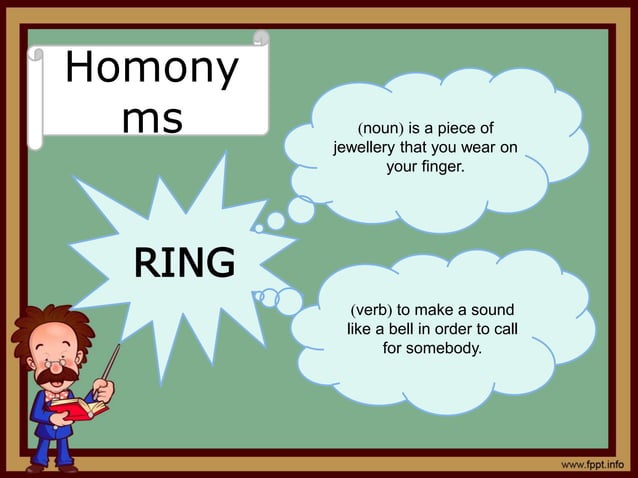 homophone, homonomy, polysemy | PPT