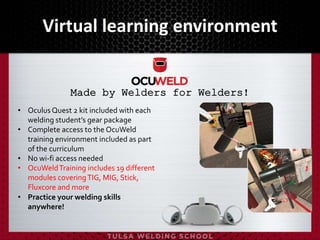 TWS Tulsa Welding, HVAC/R & Electrical Distance Presentation | PPT