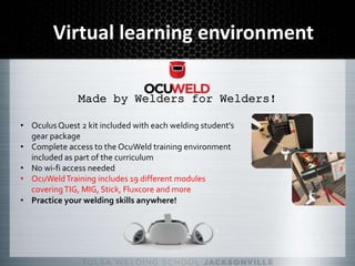 TWS Jacksonville Welding Distance Presentation | PPT