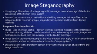 Steganography - A smart way to hide data | PPT | Free Download