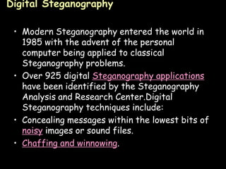 Steganography | PDF | Computing | Technology & Computing