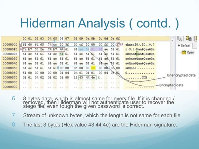 Steganography Tool & Steganography Detection Tool - Presentation | PPTX