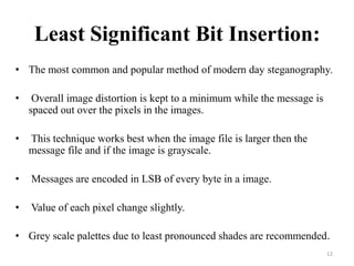 Steganography | PPTX