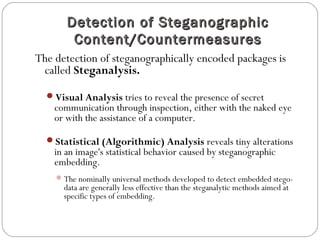 Steganography ppt | PPT