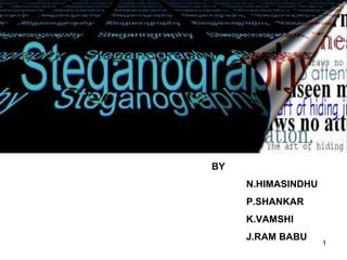 Steganography | PPT