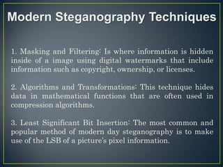 About Steganography | PPT