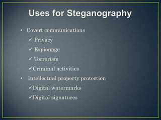 About Steganography | PPT
