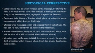 Steganography(Presentation) | PPTX