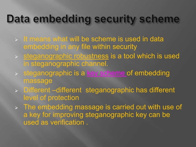 Steganography | PPT