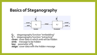 Steganography | PPTX