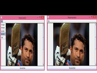 steganography using genetic algorithm along with visual cryptography for wireless network ...